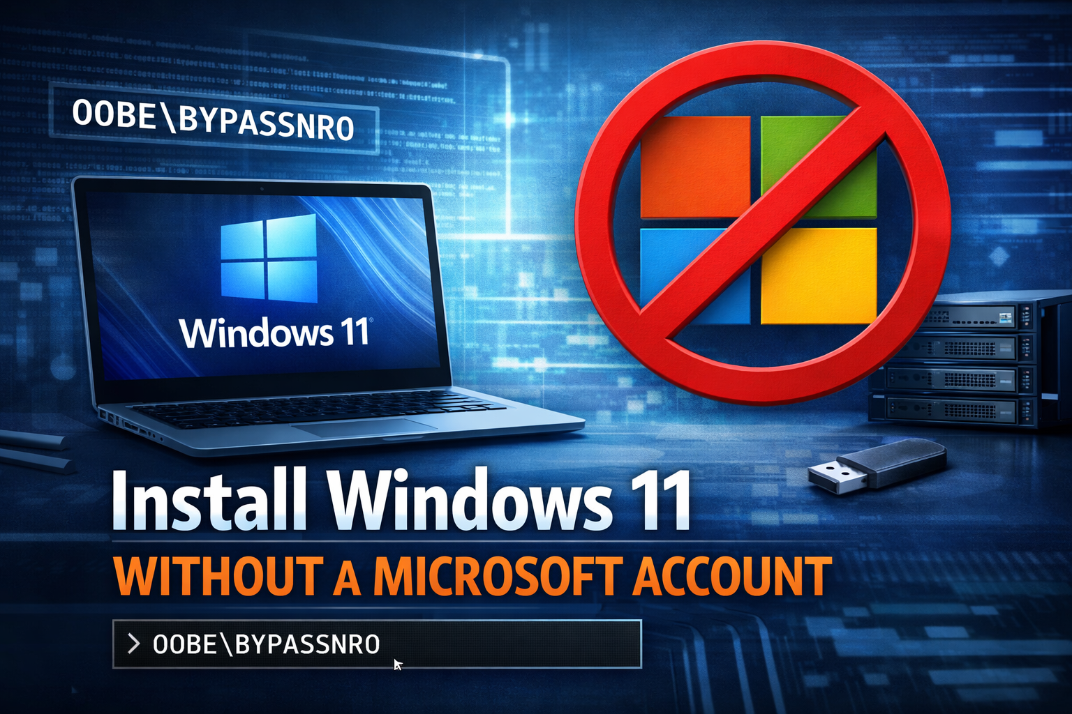 How to Install Windows 11 Without a Microsoft Account