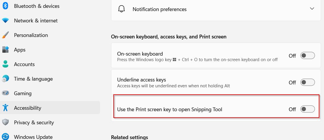 Fix Greenshot Print Screen Windows 11