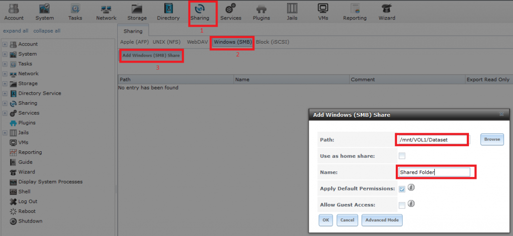 How To Create FreeNAS Windows SMB Share. Step By Step - Computer How To