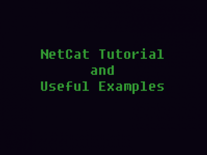 netcat examples Archives - Computer How To