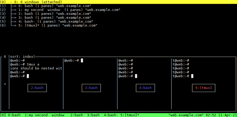 Tmux Tutorial And Command List Cheat Sheet Computer How To