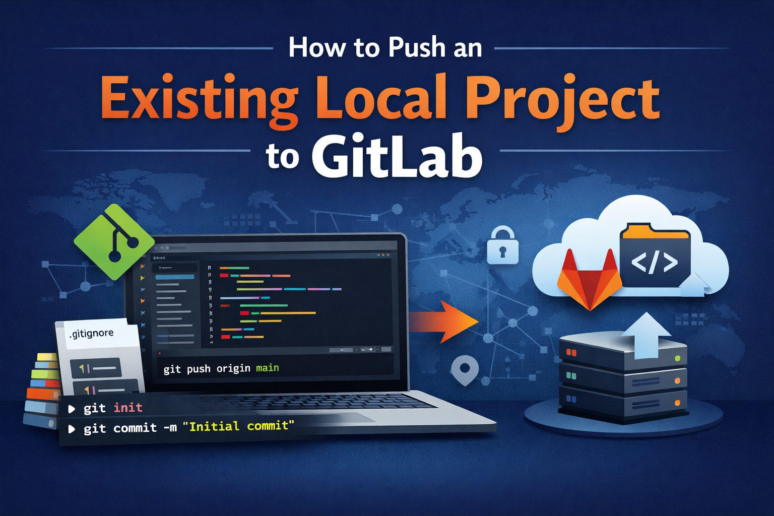 How to Push an Existing Local Project to GitLab - Computer How To